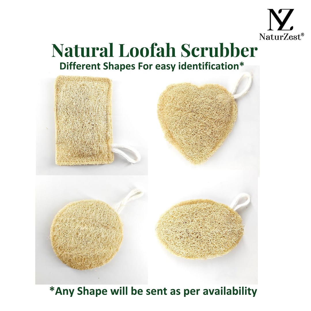 Natural Scrubber Loofah - NaturZest - Natural, Vegan personal care ...